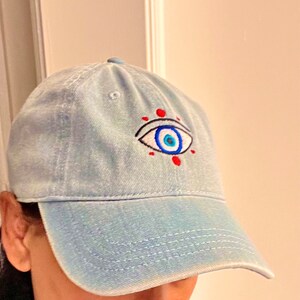 Horus Eye Bucket Hat the Eye of Osiris Hat Trendy Bucket Hat All Seeing ...