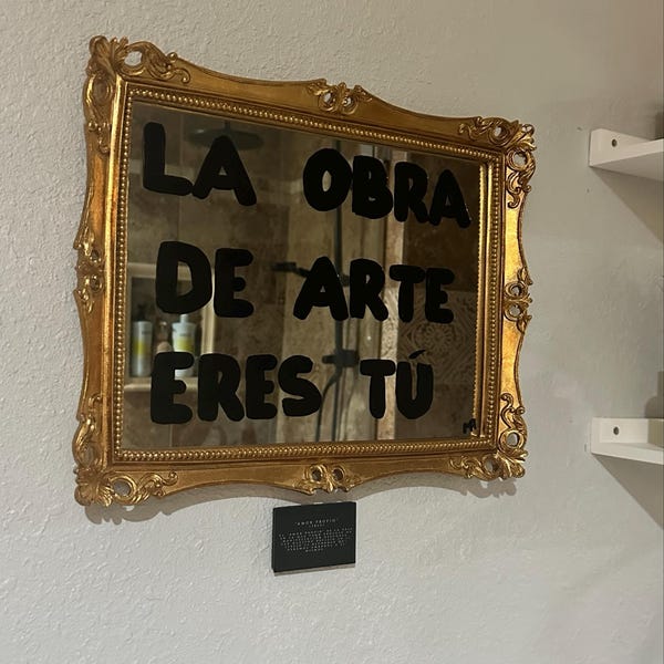 La Obra De Arte Eres Tu Wandkunst - Etsy.de
