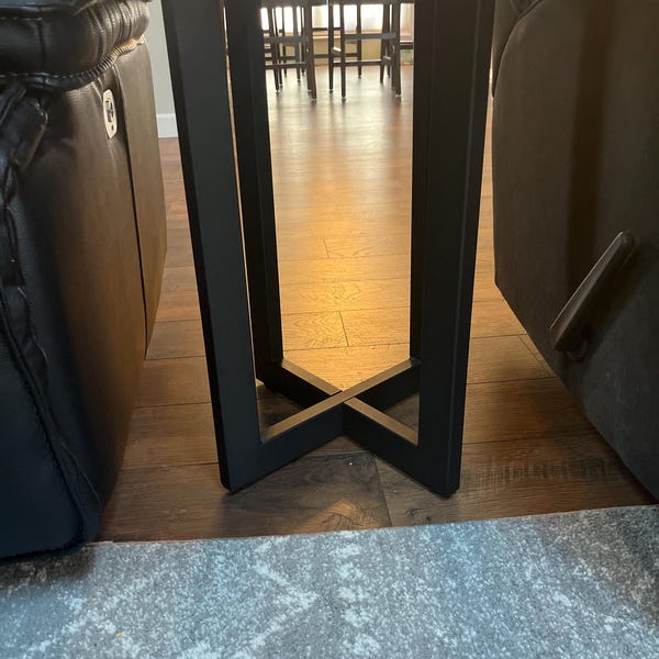 H 34 Inch, Table Legs for Kitchen Island, Counter Height, H Shape, 1 ...