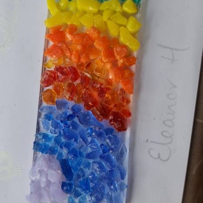 Fused Glass Kit, Fused Glass Kit, 5 Pack of Hangers, Rainbow Make at ...