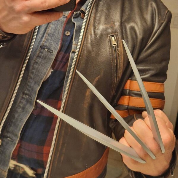 Genuine Leather Greaser Jacket for Men & Women-screen Accurate Cool ...