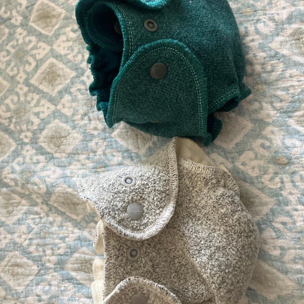 Mamabear Quick Dry ONE SIZE Fitted Diaper - Organic Cotton or Organic ...