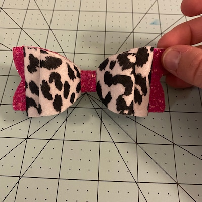 Hair Bow Template, Hair Bow Cut File, Hair Bow SVG, Bow Template, Svg ...