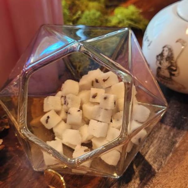 Infused MINI Sugar Cubes -50 Count Box- Handcrafted, for Tea or ...