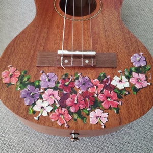Custom-painted Viola: Viola Flower Design | Etsy