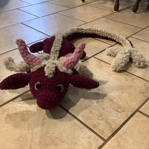 Winnie the Dragon OFFICIAL Pattern - Etsy