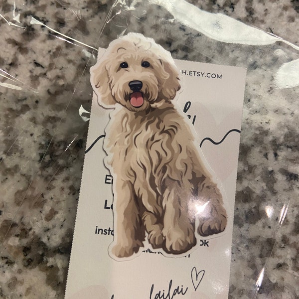 Labradoodle Sticker, Golden Doodle Sticker Decals - Etsy
