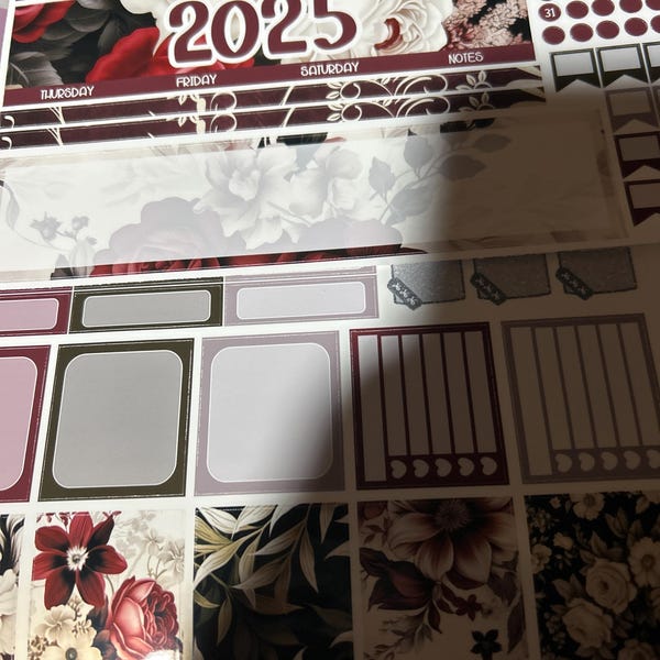 Summer Monthly Planner Sticker Kit Erin Condren Classic Happy Planner ...