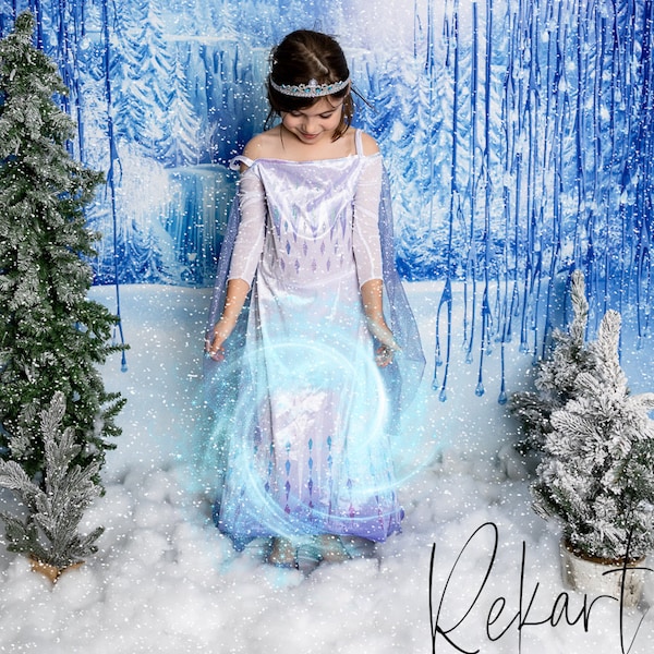 Magical Snow Overlays, Snowflakes Png, Magic Winter Overlay, Snow Png ...