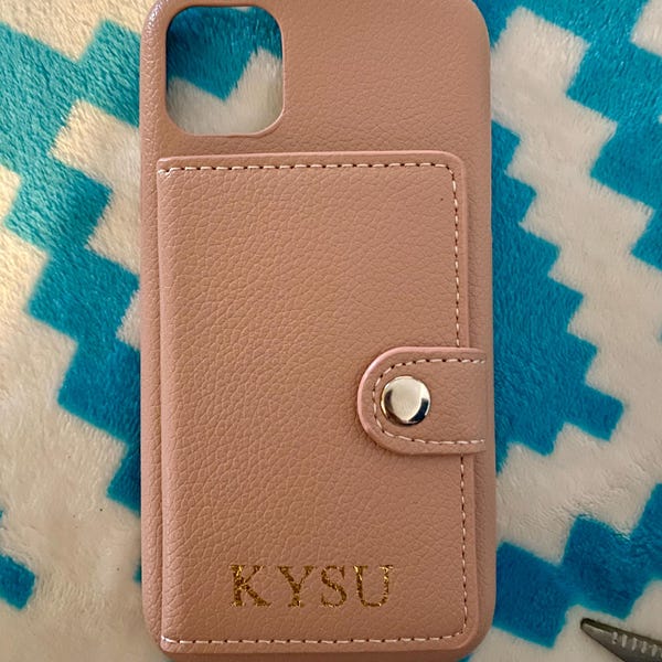 Personalized Wallet Phone Case With Card Slot iPhone Case for 17 Pro ...