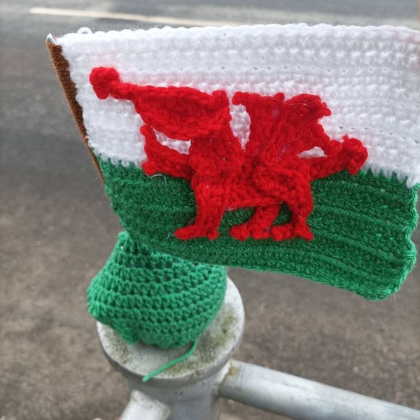 Crochet Pattern - Wales Flag - Instant Pdf Download - Etsy UK