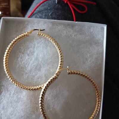 10K Yellow Gold West Indian Bangle W. Ram Ends, 1 Piece - Etsy