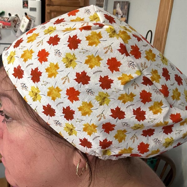 Sewing PATTERN Greys Anatomy-inspired Euro Style Surgical Scrub Cap Hat ...