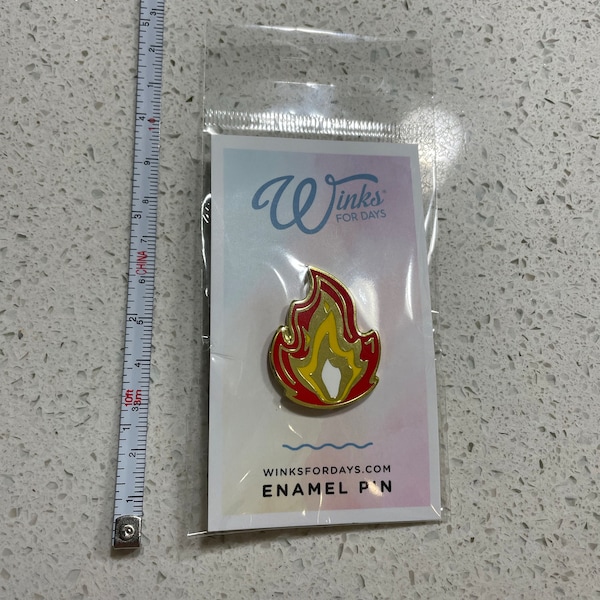 It's Fire Hard Enamel Lapel Pin - Etsy