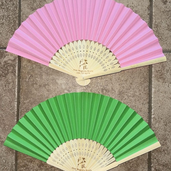 Bulk Graduation Fan Class of 2024 Custom Graduation Favor Fan ...