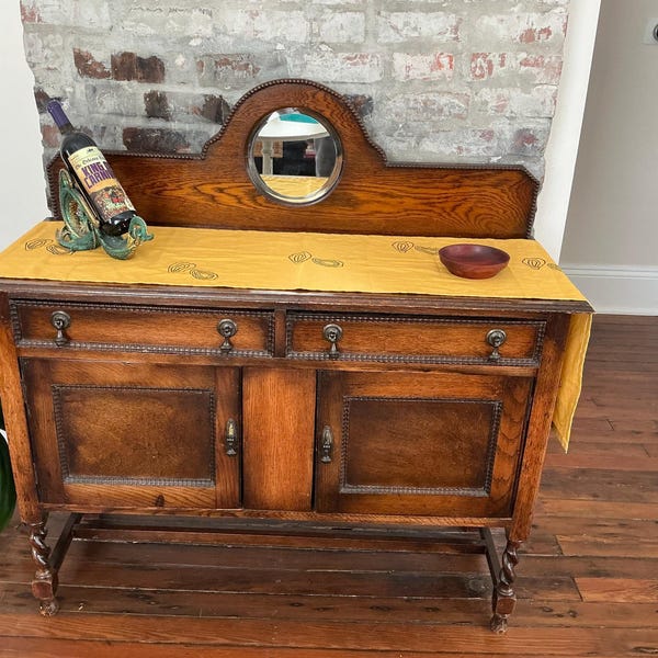 Hand Block Printed Table Runner. Tomatoes on Gingham. Boho Decor ...