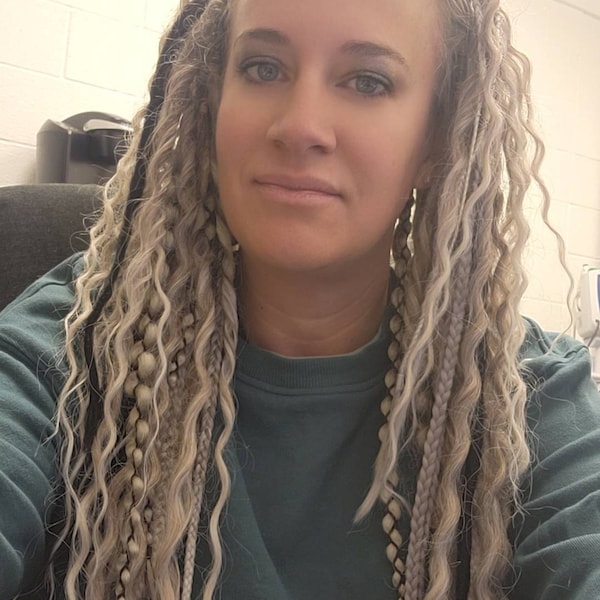 Curly Dreads Soft Wavy Black Dreads Synthetic Dreadlocks 60 DE Full Set ...