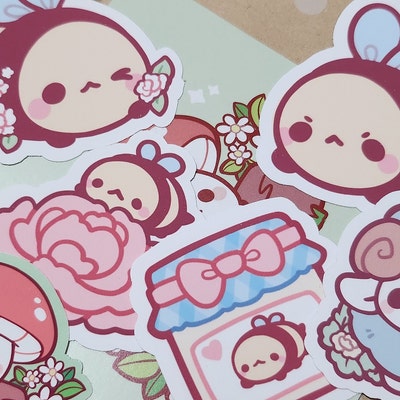 Cute Bee Sticker Pack Stickers Cute Decal Cut - Etsy UK