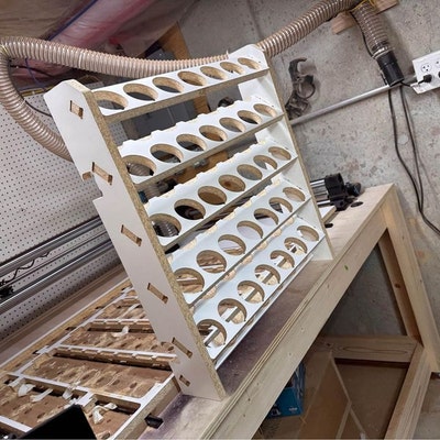 CNC Files for Wood French Cleat Screwdriver Rack French - Etsy