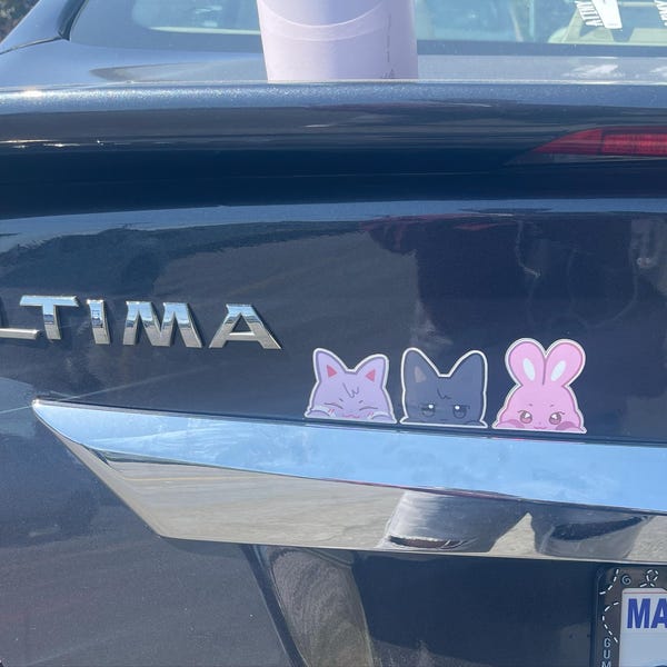 BTS BT21 Peeker Car Decals | BTS Stickers | BT21 Decal | BTS Car Decals ...