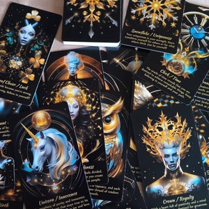 Cosmic Timing Oracle Deck. Daily Oracle Prediction Cards - Etsy