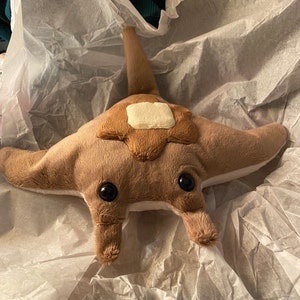 Sea Pancake Manta Ray Plush - Etsy