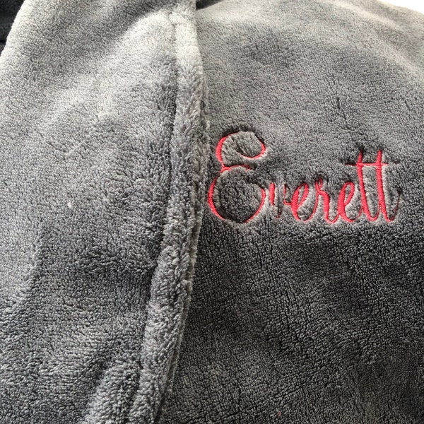 Personalized Men's Holiday Gift, Custom Gift Robe for Him, Custom ...