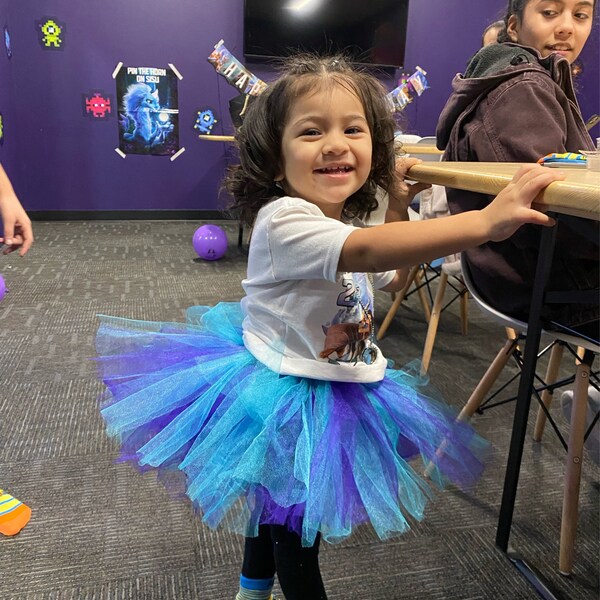 Aqua Purple Tutu Baby Tutu Frozen Tutu Toddler Tutu Mermaid Tutu ...
