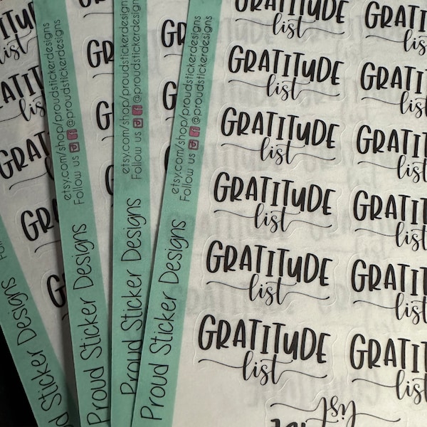 Currently Prompt Journaling Script Stickers - Etsy