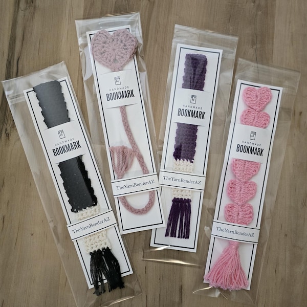 PRINTABLE Bookmark Packaging - Downloadable PDF - DIY Backing Card and ...
