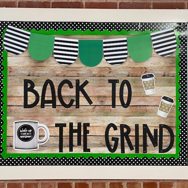 Coffee Bulletin Board Kit: Back to School Decor (digital Download) - Etsy