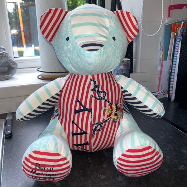 Memory Keepsake Bear - Etsy