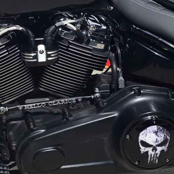 Unique Custom Engraved Shift Linkage HARLEY, One of a Kind, Billet ...