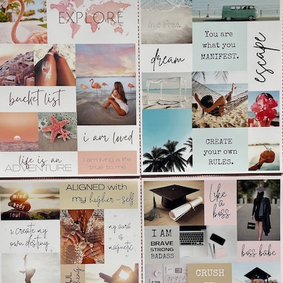 Gratitude Jar Printable, Gratitude Vision Board for Manifesting ...