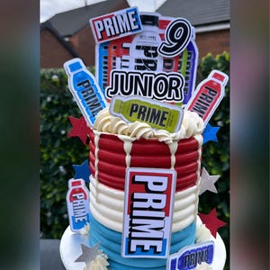 Prime Cake Topper Collection, Prime Cake, Prime Cake Topper - Etsy