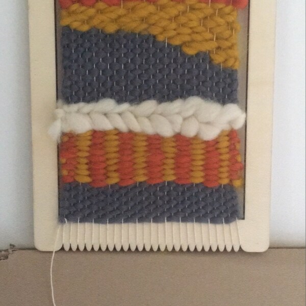 Weaving Loom Kit. Small Rectangular Lap Loom. Learn to Frame Weave ...