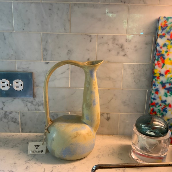 Ceramic Olive Oil Pitcher | Handmade Pottery | Tableware | Oil Vessel ...