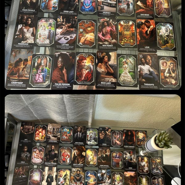 Physical Features Characteristics Oracle Cards Deck 78 Tarot Size Cards Future Love Husband