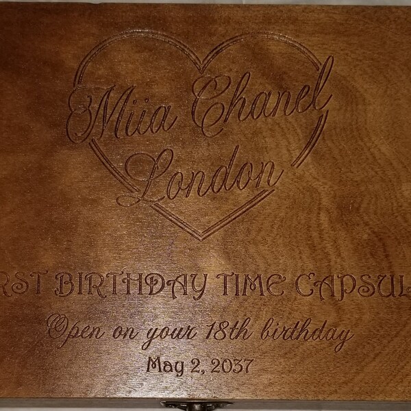 Custom Quote Wooden Box, Memory Box, Engraved Bible Verse Box, Custom ...