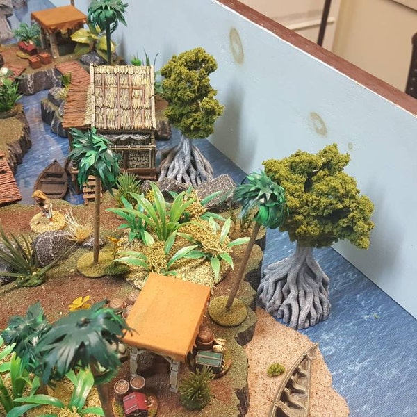 Time Warp - Mangrove Tree 28mm 32mm Wargaming Tabletop Scatter Terrain ...