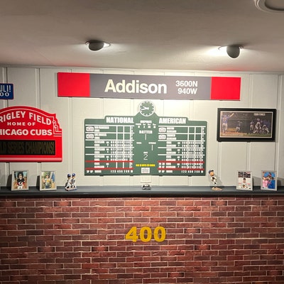 Yankee Stadium Replica Scoreboard Clock Vintage Classic 1950's New York ...