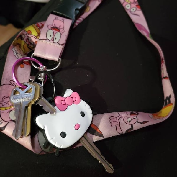Anime Kawaii PVC Cat/bunny/chicken/bear Key Covers,key Cap Cover,kawaii ...
