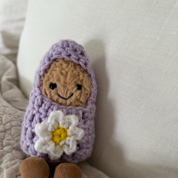 Crochet Hat or Outfit for Amusable Peanut Jellycat London Stuffed ...