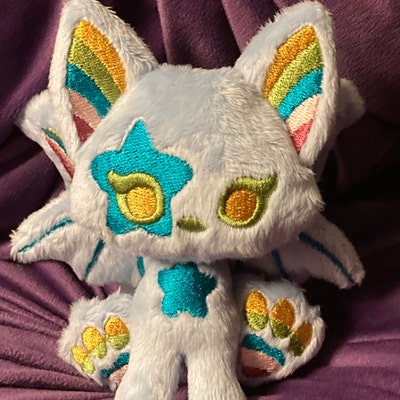 Stars and Stripes Kitsune Plush Littlefox's Toebeans American Pride ...