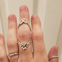 Swan Neck Deformity Silver Ring Splint 925 PIP Holes Design,arthitis ...