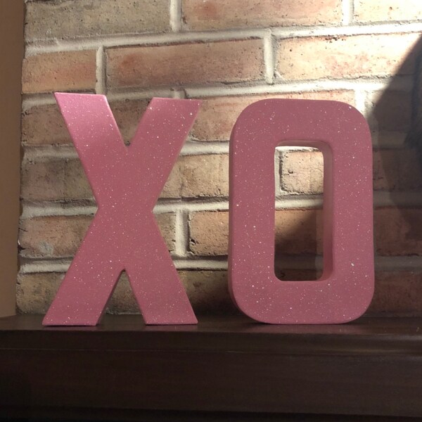 Xo Sign,love Sign,xoxo,love Letters,valentines Day Decor,glitter,love ...
