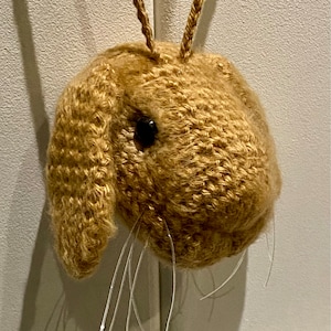 Handmade Crochet Dachshund Dog Car Charm Car Hanging Rear View Mirror ...