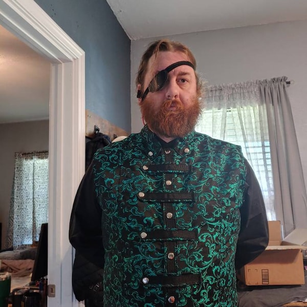 Leather Eyepatch Steampunk Small Eyepatch Black Eyepatch Eye Patch ...