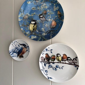 Modern Delft blue vase with fun bicycle design | Etsy