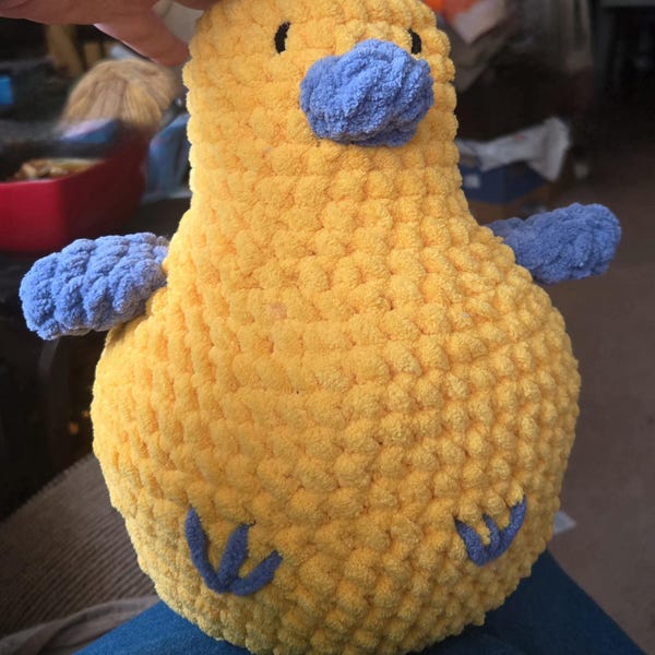 Pear Duck Plush Amigurumi Crochet Pattern (PATTERN ONLY) - Etsy